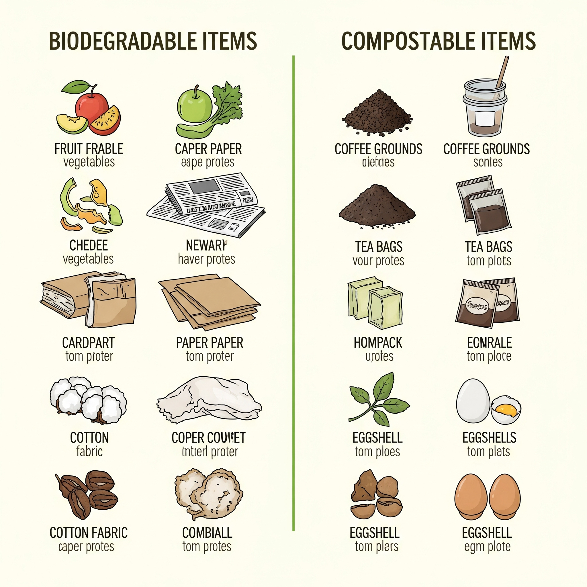 Biodegradable vs Compostable: Key Differences Explained